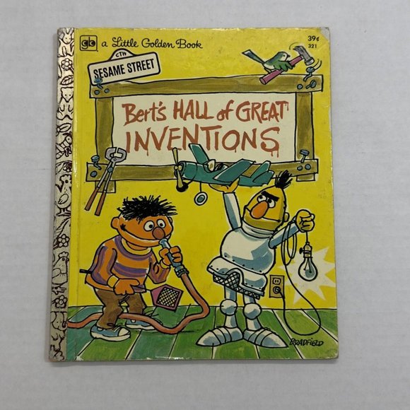 Other | Berts Hall Great Inventions A Little Golden Book Vintage 1972 ...